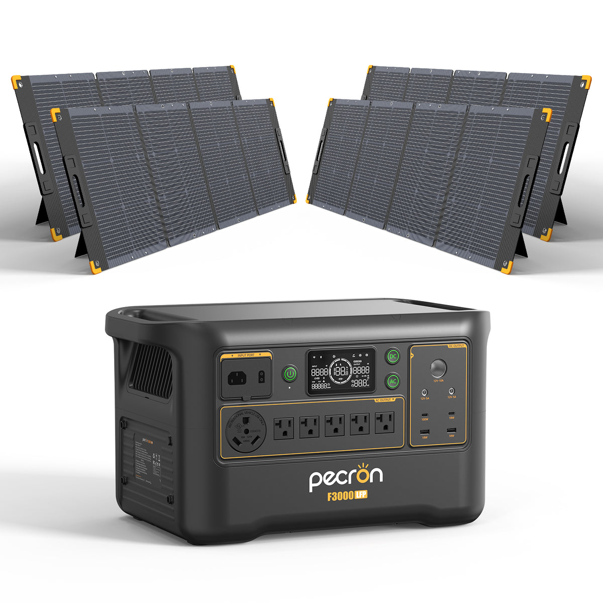Pecron | Reliable Portable Power Station, Solar Generator for Home