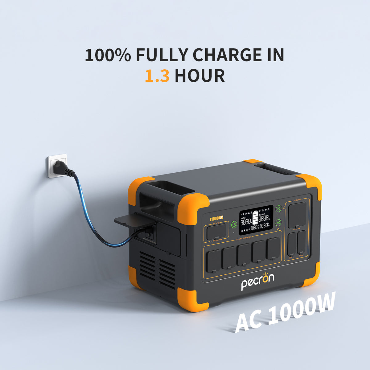 Pecron | Reliable Portable Power Station, Solar Generator for Home