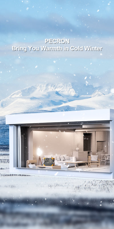 PECRON: Portable Power Station & Best Solar Generator Kit