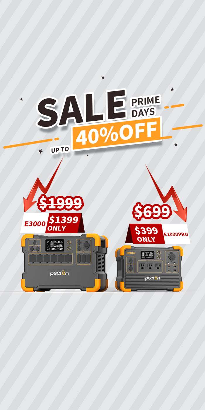 pecron: Portable Power Station & Best Solar Generator Kit