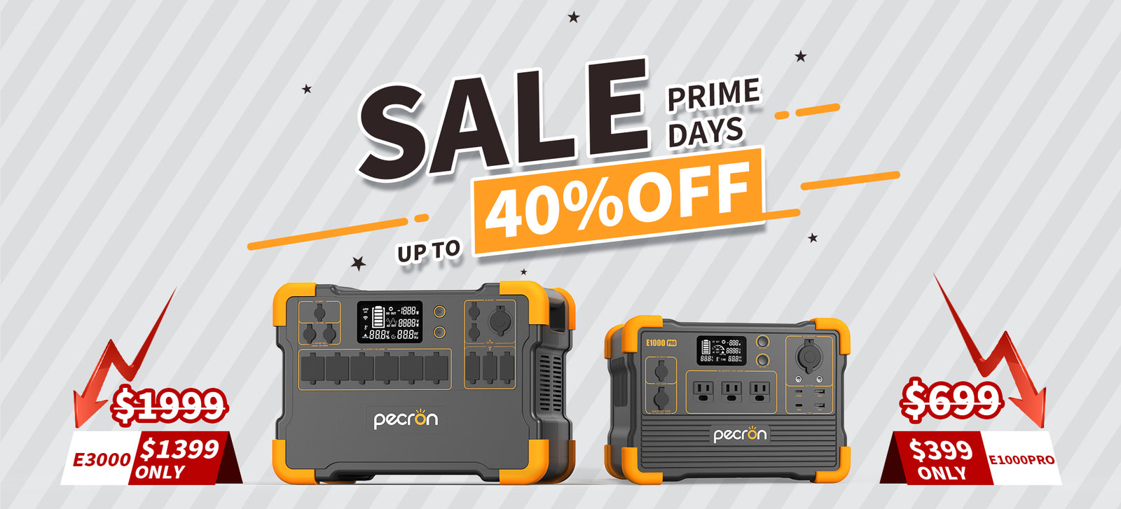 pecron: Portable Power Station & Best Solar Generator Kit