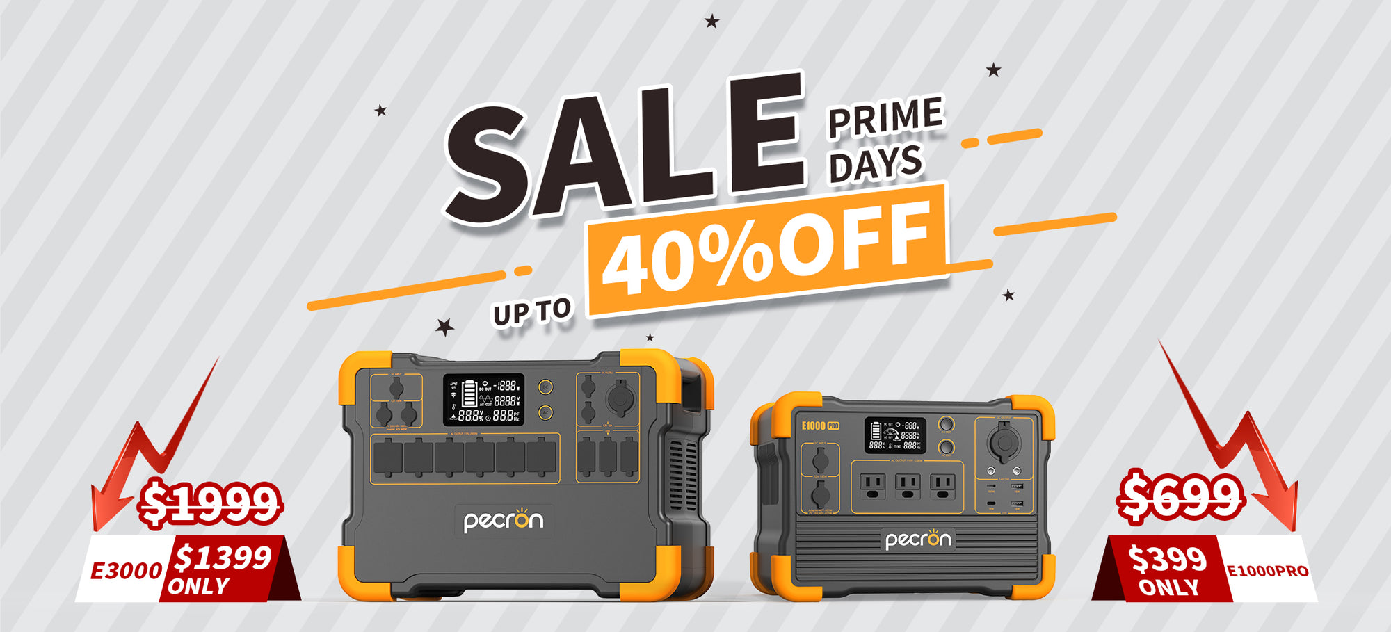 pecron: Portable Power Station & Best Solar Generator Kit