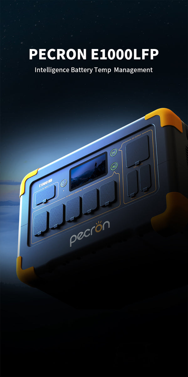 PECRON: Portable Power Station & Best Solar Generator Kit
