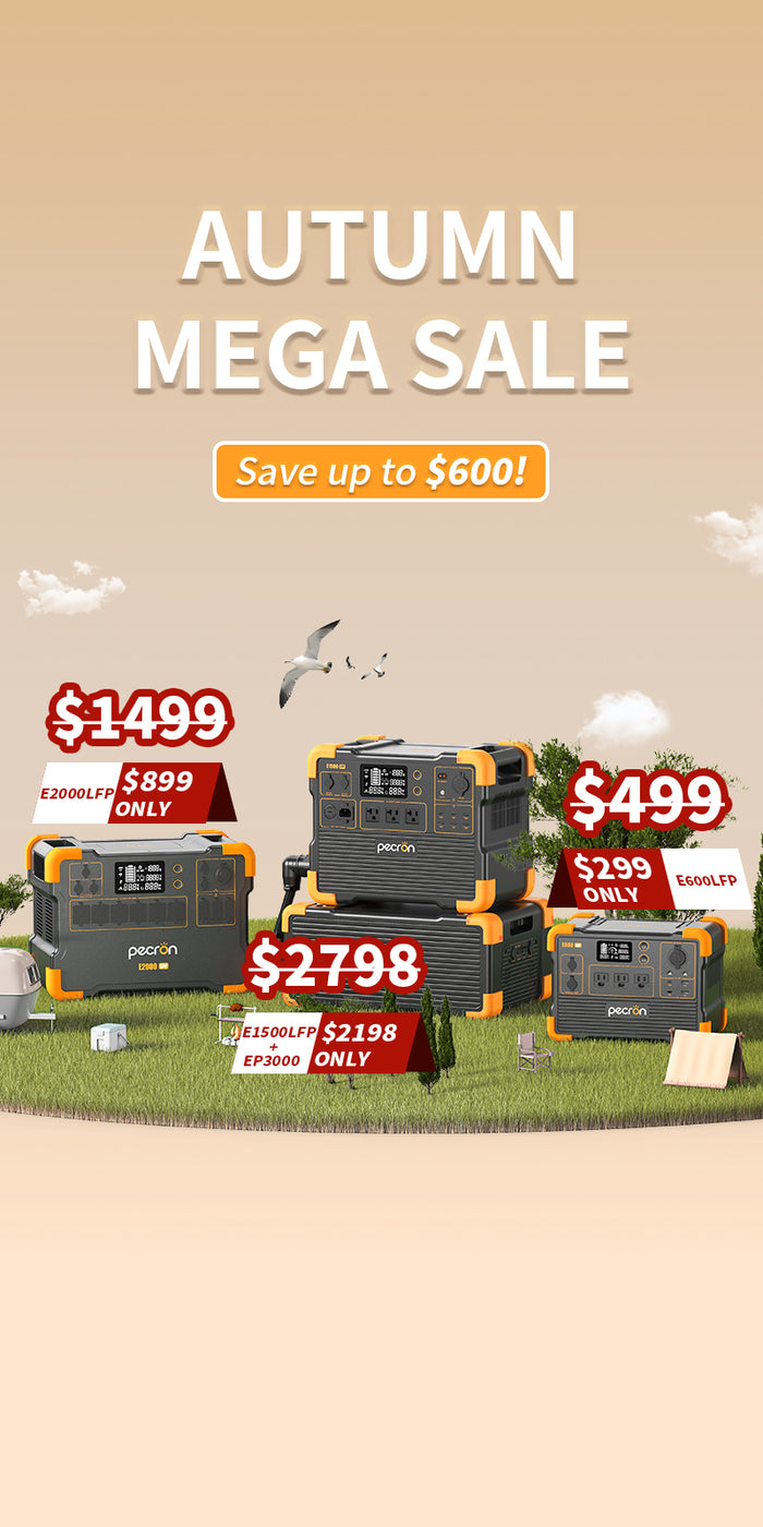 pecron: Portable Power Station & Best Solar Generator Kit