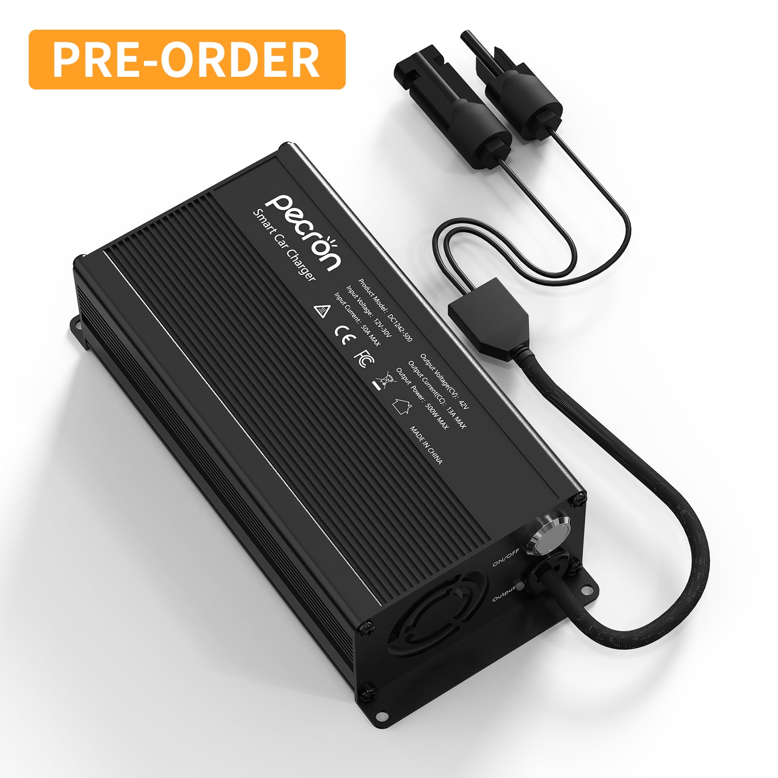 PECRON 500W Car Charger DC1242-500 for Cars, RVs, Trucks, etc. PRE-ORD