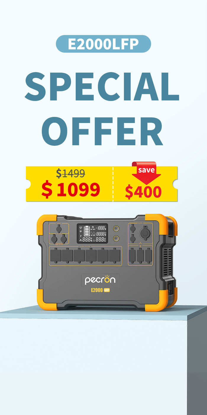 pecron: Portable Power Station & Best Solar Generator Kit