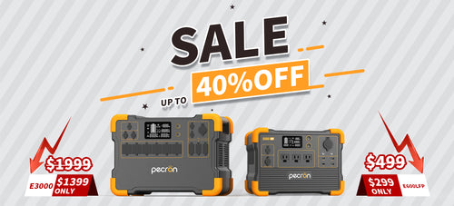 pecron: Portable Power Station & Best Solar Generator Kit