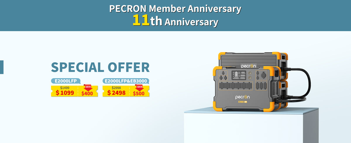 pecron: Portable Power Station & Best Solar Generator Kit