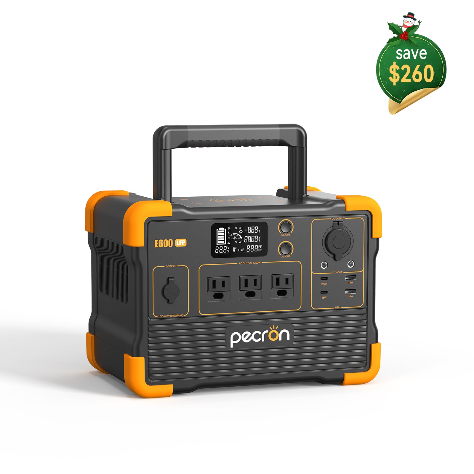 Pecron | Reliable Portable Power Station, Solar Generator for Home