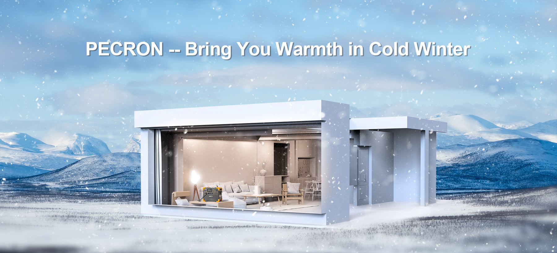 PECRON: Portable Power Station & Best Solar Generator Kit