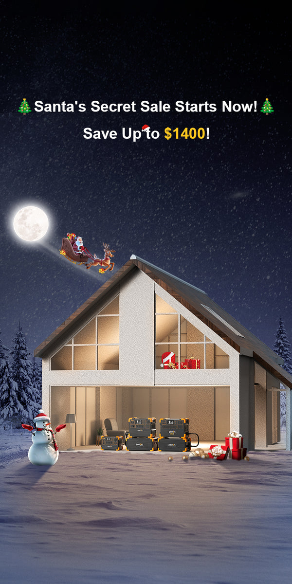 PECRON: Portable Power Station & Best Solar Generator Kit