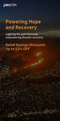 PECRON: Portable Power Station & Best Solar Generator Kit