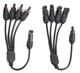PECRON 5-PIN 1 TO 4 Y BRANCH MC4 PARALLEL CABLE
